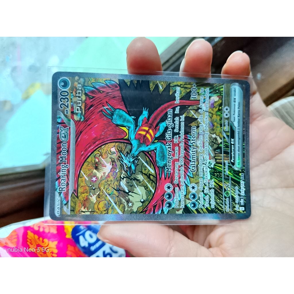 Jual Roaring moon ex sar sv8a - Pokemon tcg Indonesia | Shopee Indonesia