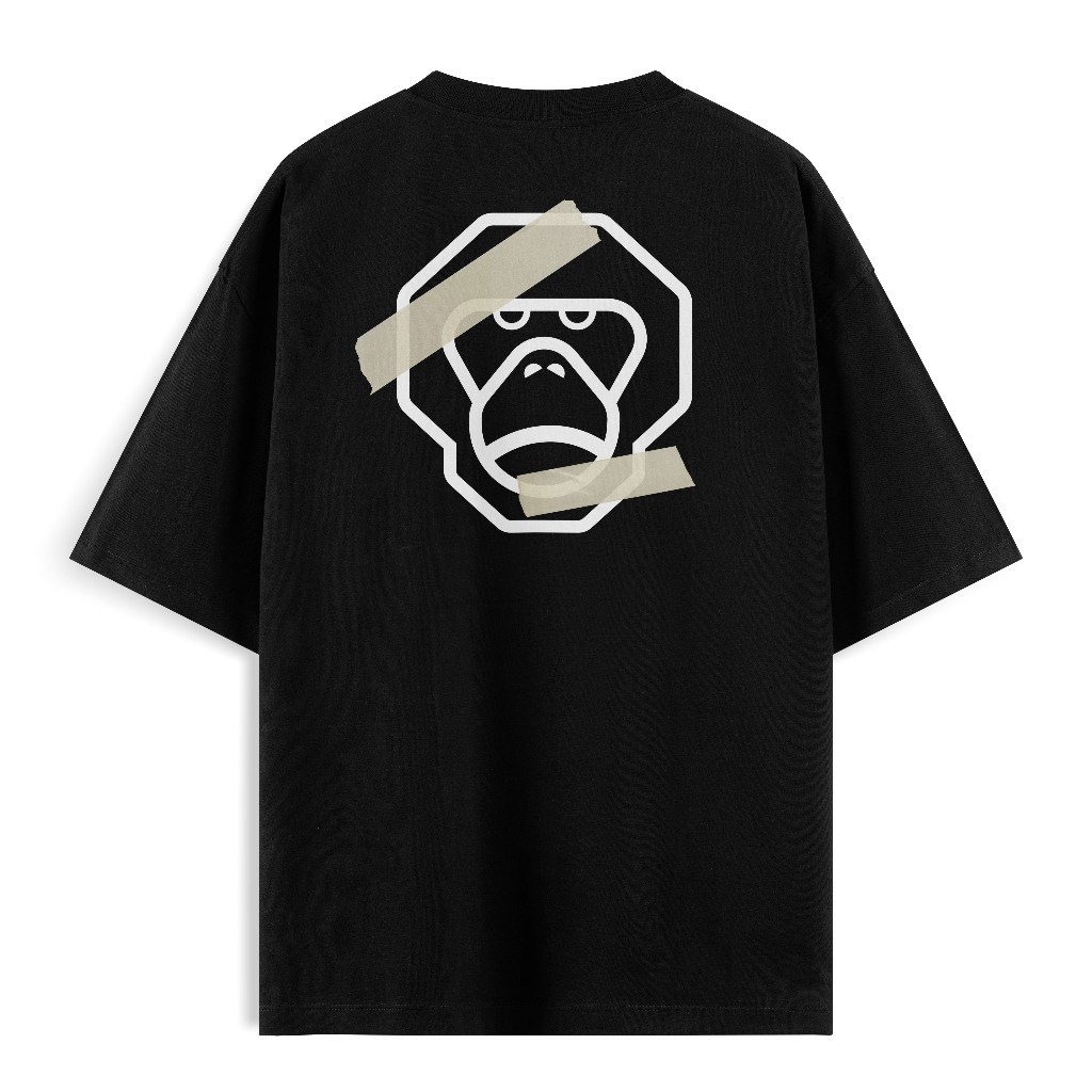 Jual Famous Monkey - Unisex Oversize Fit Heavy Jersey Cotton Tshirt 16s ...
