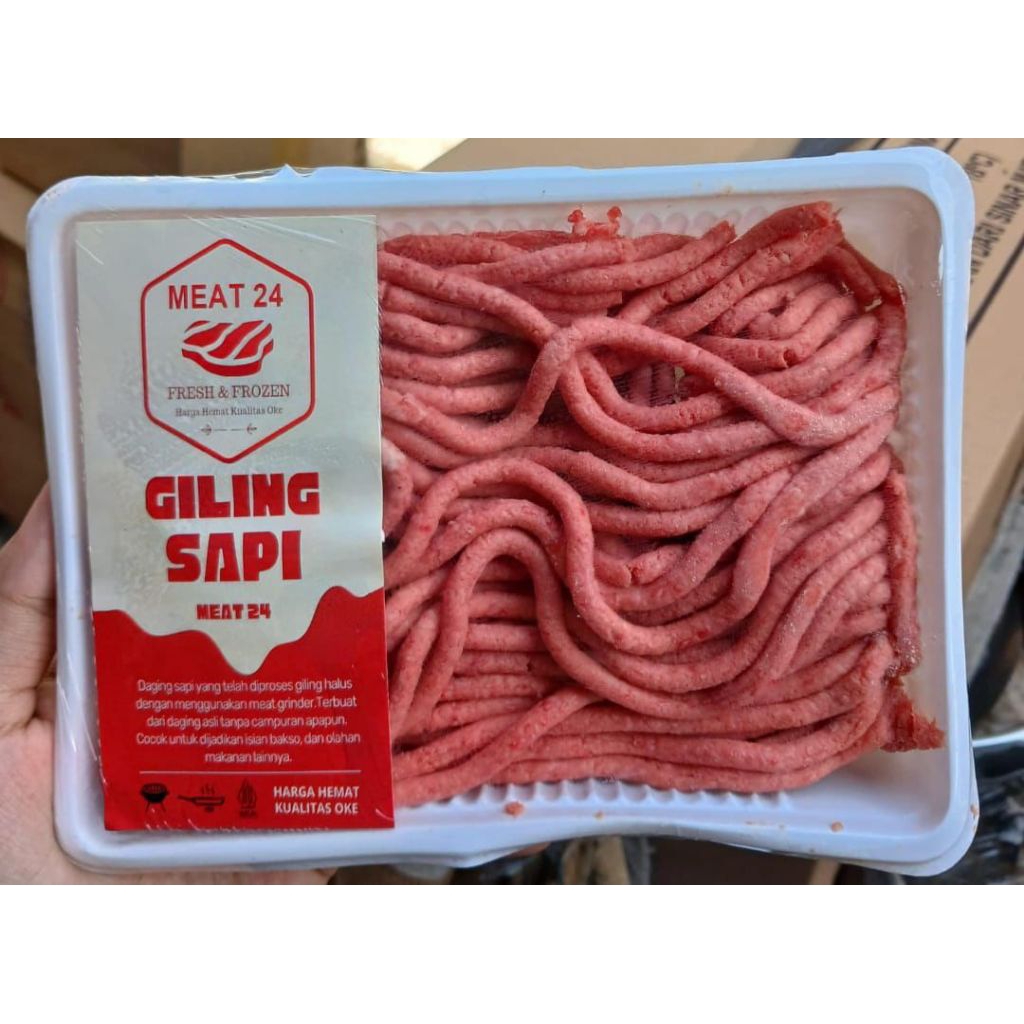 Jual Daging Giling Sapi Minced Beef Premium - 200gr | Shopee Indonesia