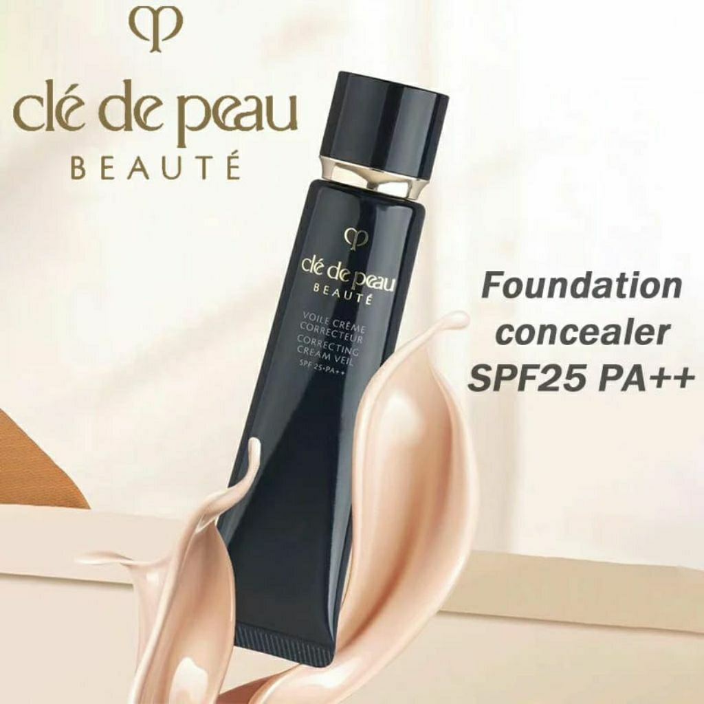 Jual Cle De Peau Correcting Cream Veil CDP Radiant Cream Foundation SPF ...