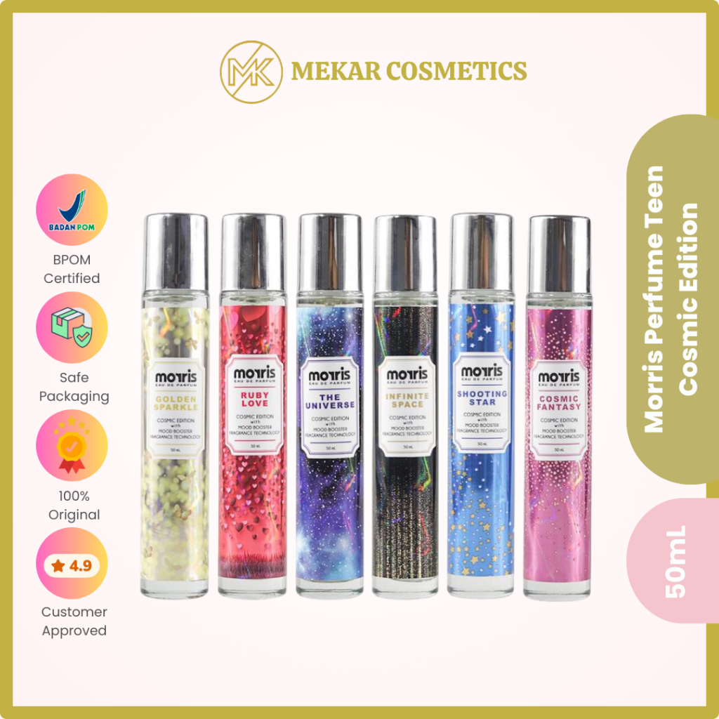 Jual Morris Perfume Teen Cosmic Edition 50ml | Shopee Indonesia