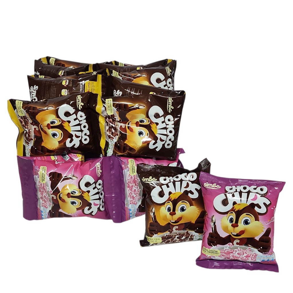 Jual Simba Choco Chips RENCENG - Netto 28 gr x 10 bks | Shopee Indonesia