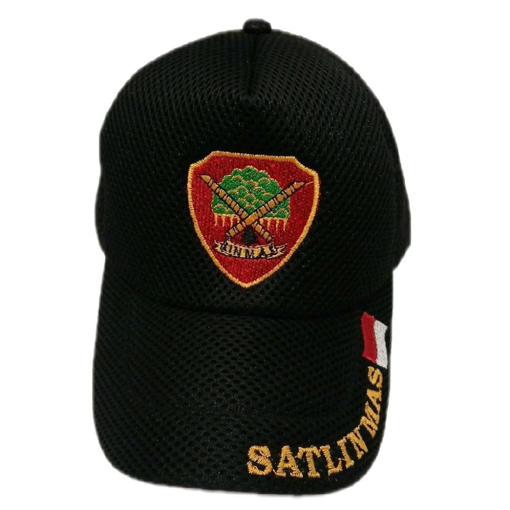 Jual TOPI DINAS SATLINMAS FULL BORDIR ORIGINAL PREMIUM | Shopee Indonesia