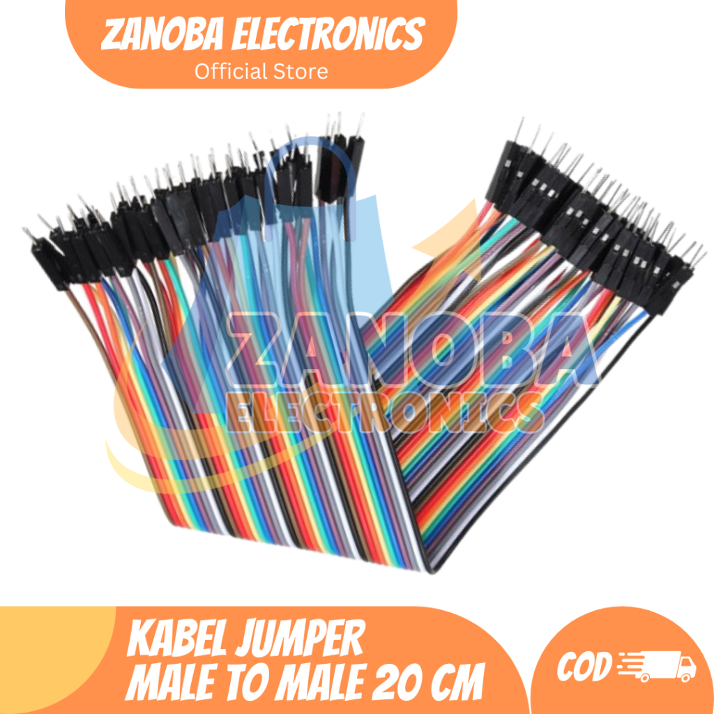 Jual 40 Pcs 10 cm Kabel Jumper Male to Male | Shopee Indonesia
