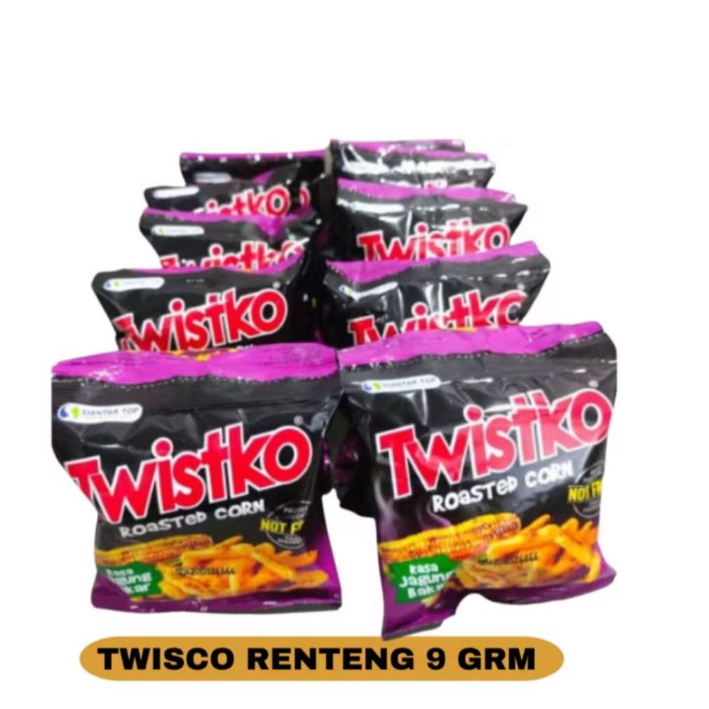 Jual Twistko Snack Jagung 9gr - 10 pcs/renceng | Shopee Indonesia