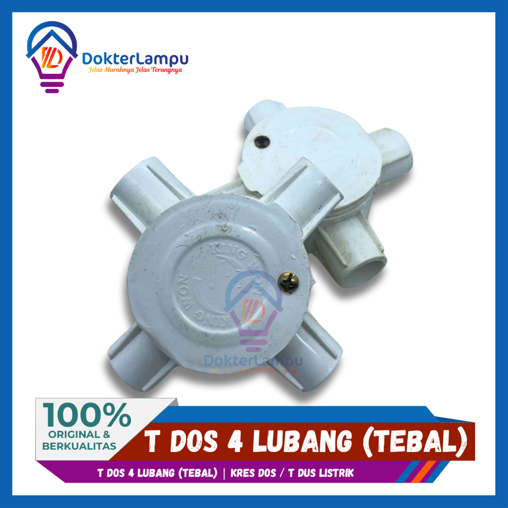 Jual T DOS 4 LUBANG (TEBAL) | KRES DOS / T DUS LISTRIK | TE DOS ...