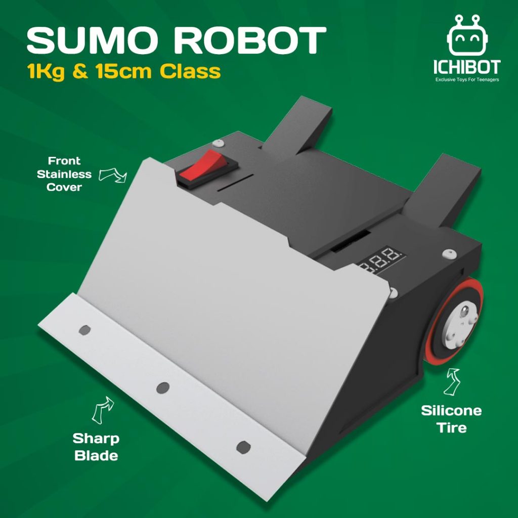 Jual Robot Sumo 1Kg Ichibot Fighter Ultimate Remote Control 1000gr ...