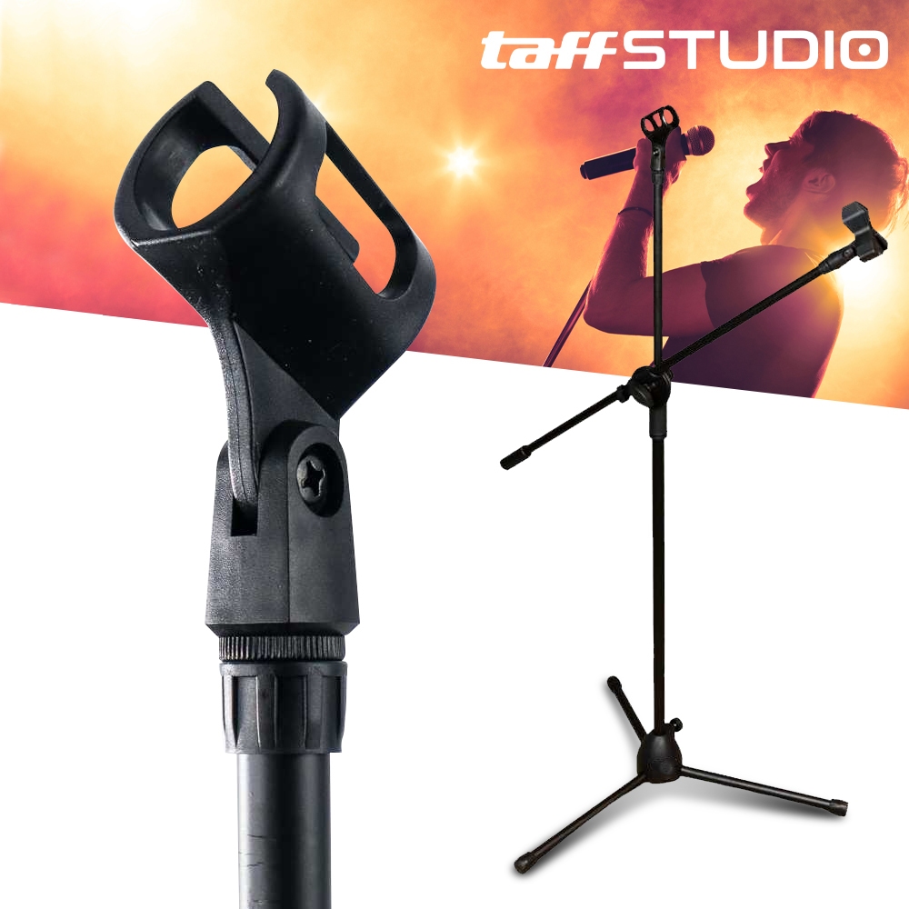 Jual TaffStudio Stand Mic Tiang Standing Mic Holder Microphone Stand ...