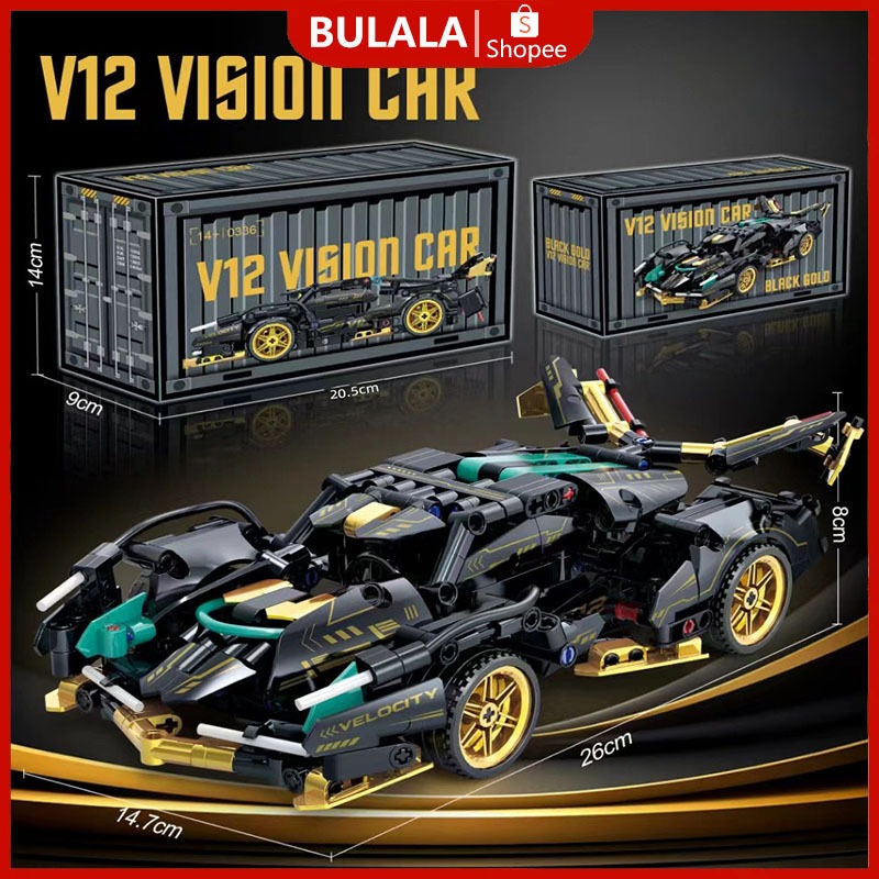 Jual BULALA Mainan Blok Lamborghini Porsche Susun Mainan Anak Mobil ...
