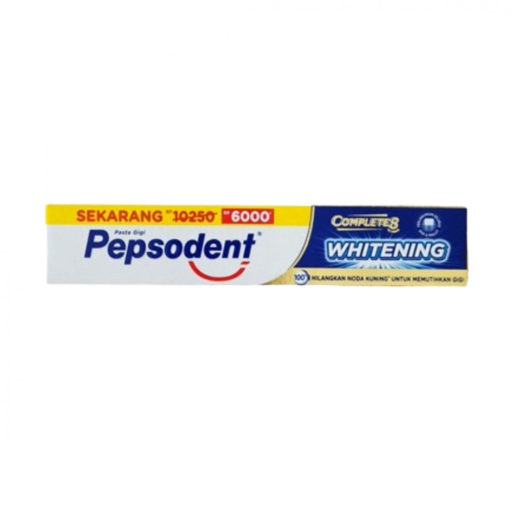Jual Pepsodent Complete 8 Multi Protection Whitening Toothpaste 65 Gr ...
