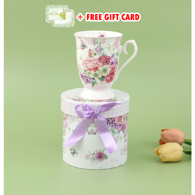 Jual LECORA Hampers Set English afternoon Tea Glass Royal European cup ...