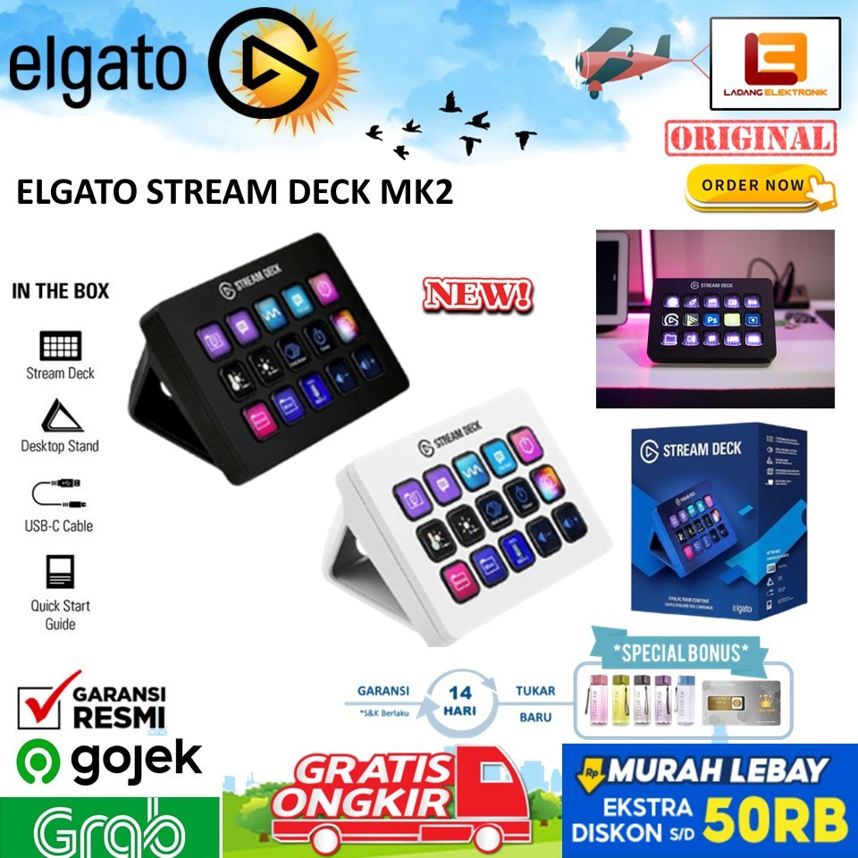 Jual Elgato Stream Deck MK.2 15 LCD Keys - Stream Deck | Shopee Indonesia