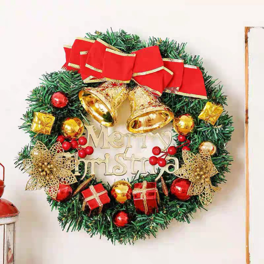 Jual Krans Natal / Christmas 30cm 38cm Gantungan Hiasan Pintu Pernak ...