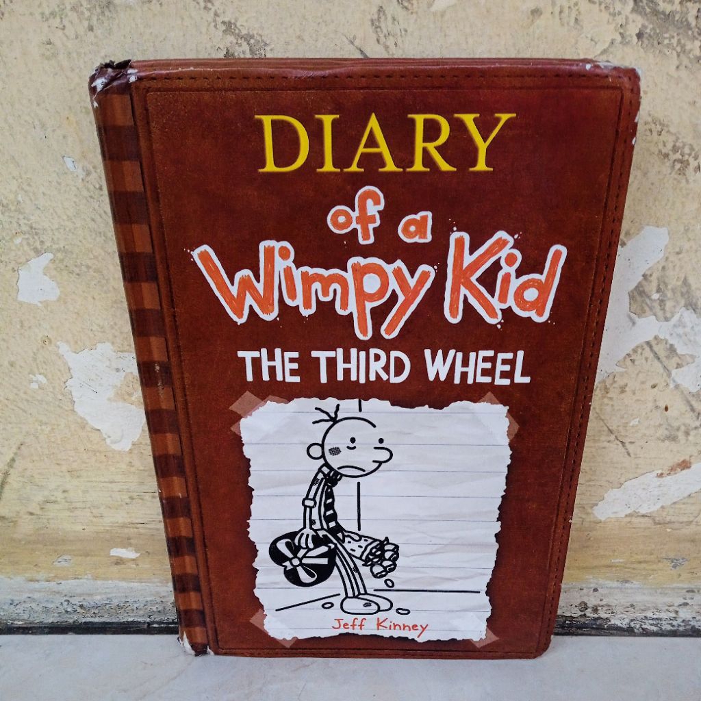 Jual Buku Diary of a Wimpy Kid THE THIRD WHEEL by Jeff Kinney | Shopee ...