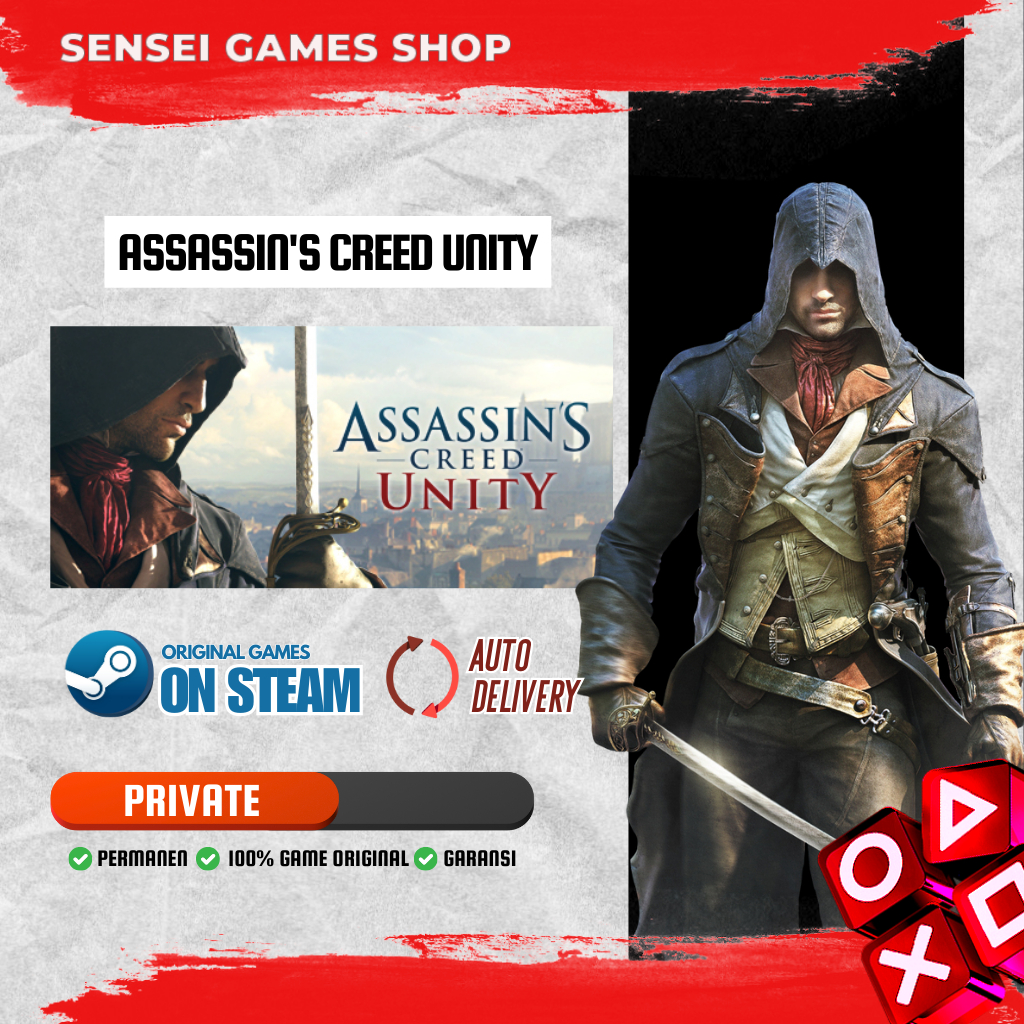 Jual [BONUS STEAM KEY] Assassin's Creed Unity / AUTO DELIVERY / STEAM ...