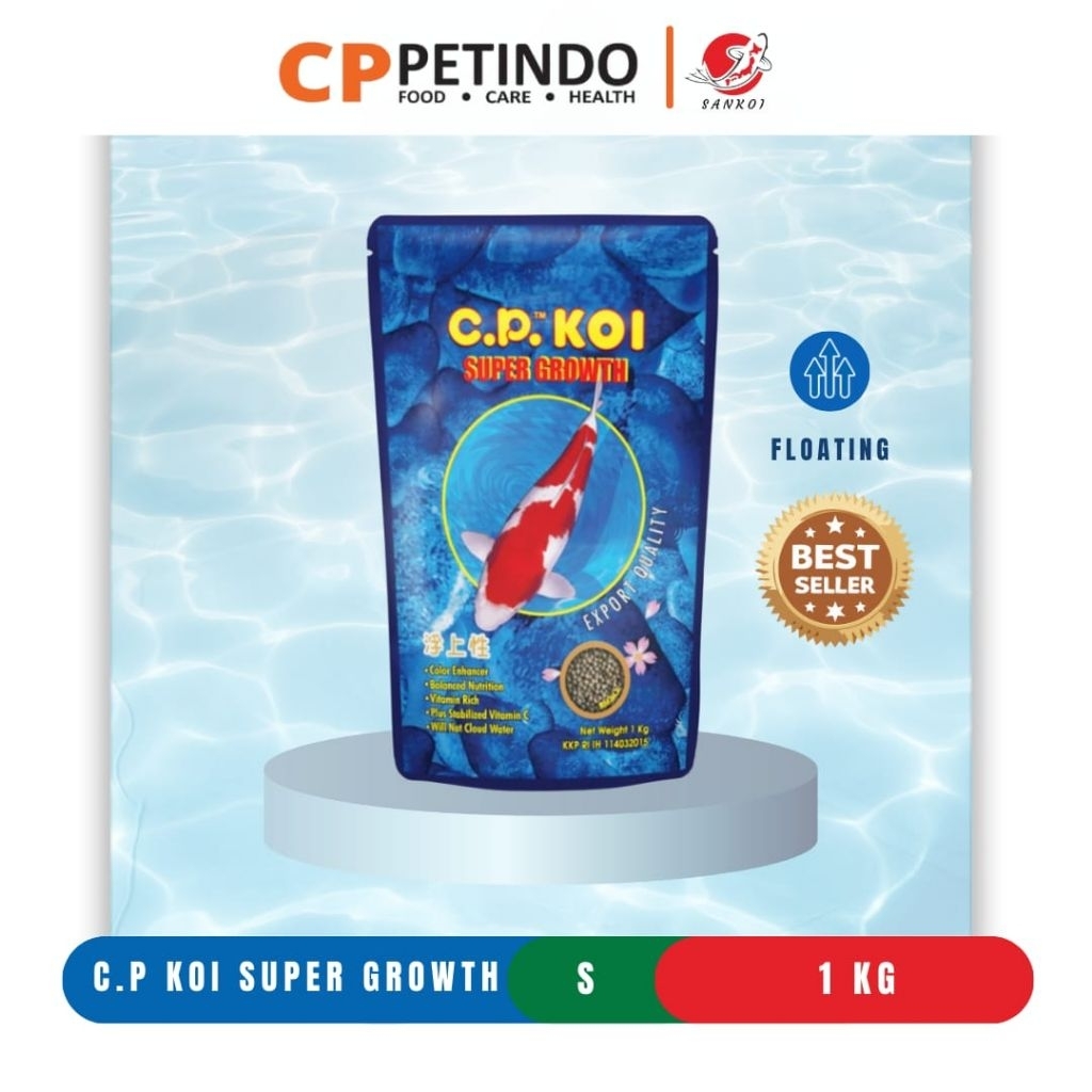 Jual Cp koi super growth small 1kg | Shopee Indonesia