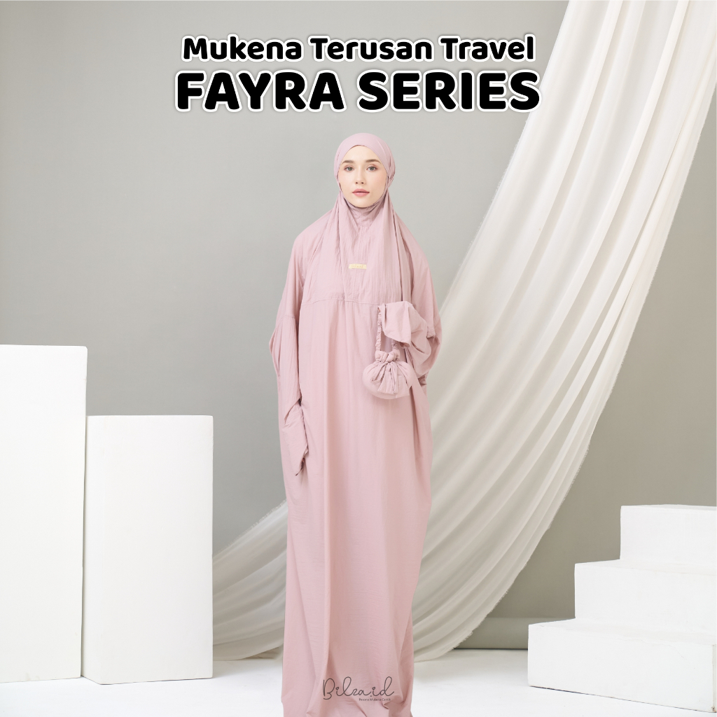 Jual Mukena Terusan Parasut Fayra Series By Bilza.id Bahan Parasut ...
