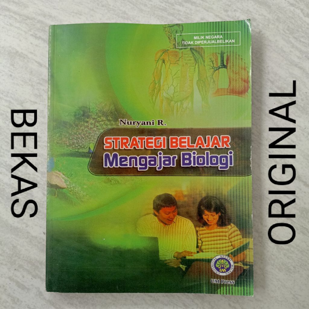 Jual ( BUKU BEKAS ) ( ORIGINAL ) Strategi Belajar Mengajar Biologi ...