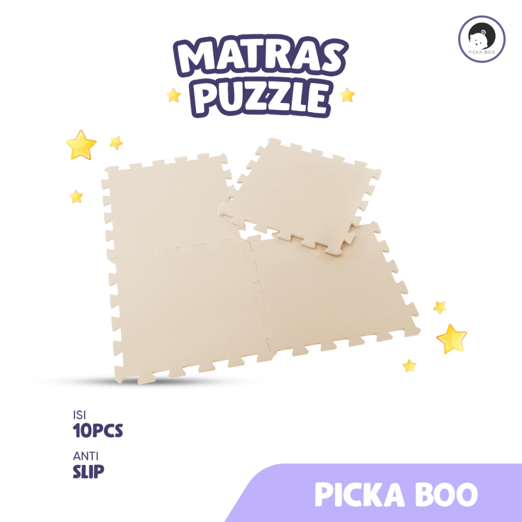 Jual PICKA BOO Matras Puzzle 10 PCS Evamat Motif Bisa Lepas Pasang Alas ...