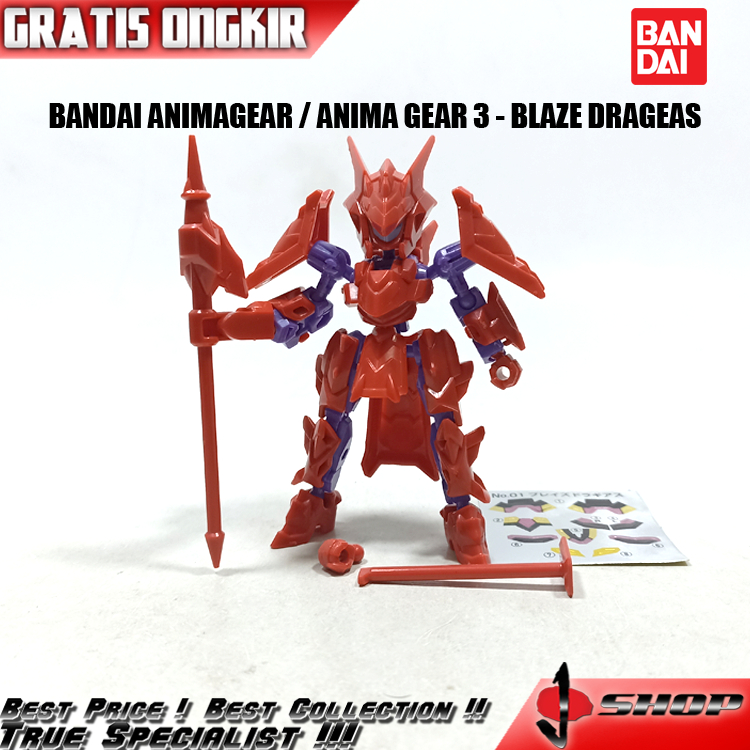 Jual BANDAI ANIMAGEAR / ANIMA GEAR 3 - BLAZE DRAGEAS BND232 | Shopee ...