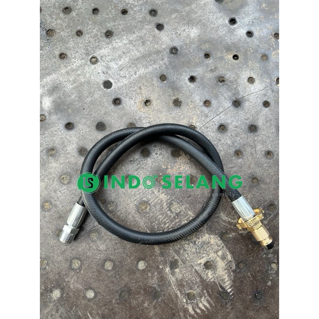 Jual SELANG BRIDGESTONE TABUNG GAS LPG 50 KG PIGTAIL HOSE BS 1/2 INCH 1 ...