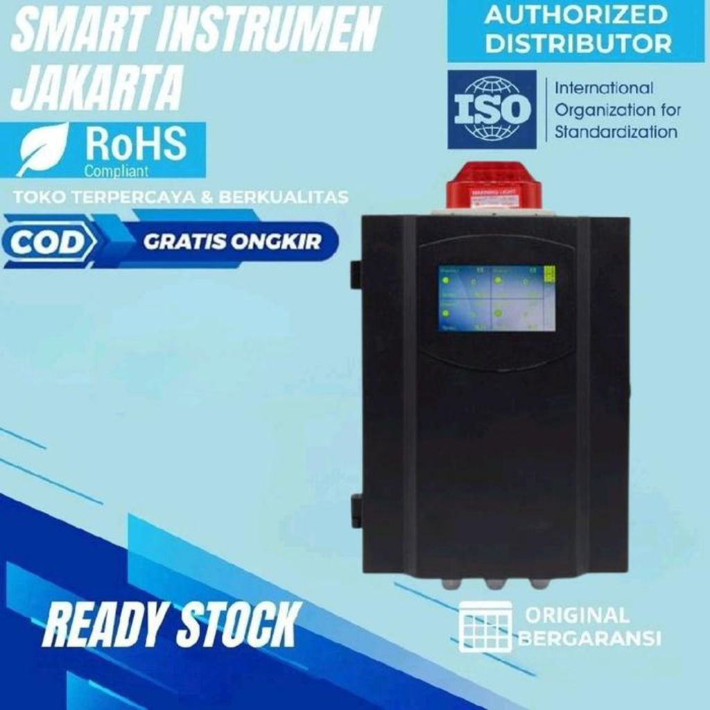 Jual Gas Detector Controller 8 Channel Bosean BH-50 Control Panel BH50 ...