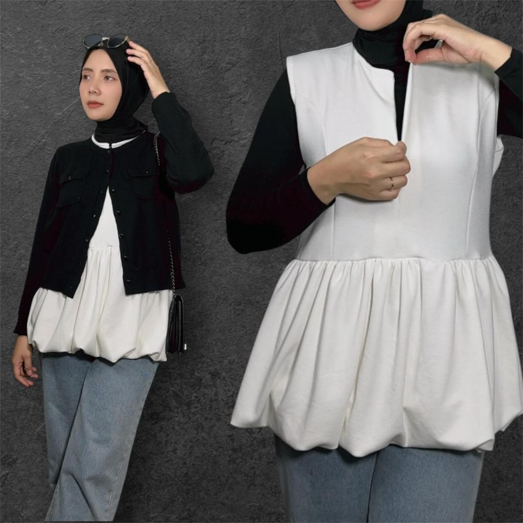 Jual Sorra inner blouse - inner blouse model balon busui friendly ...