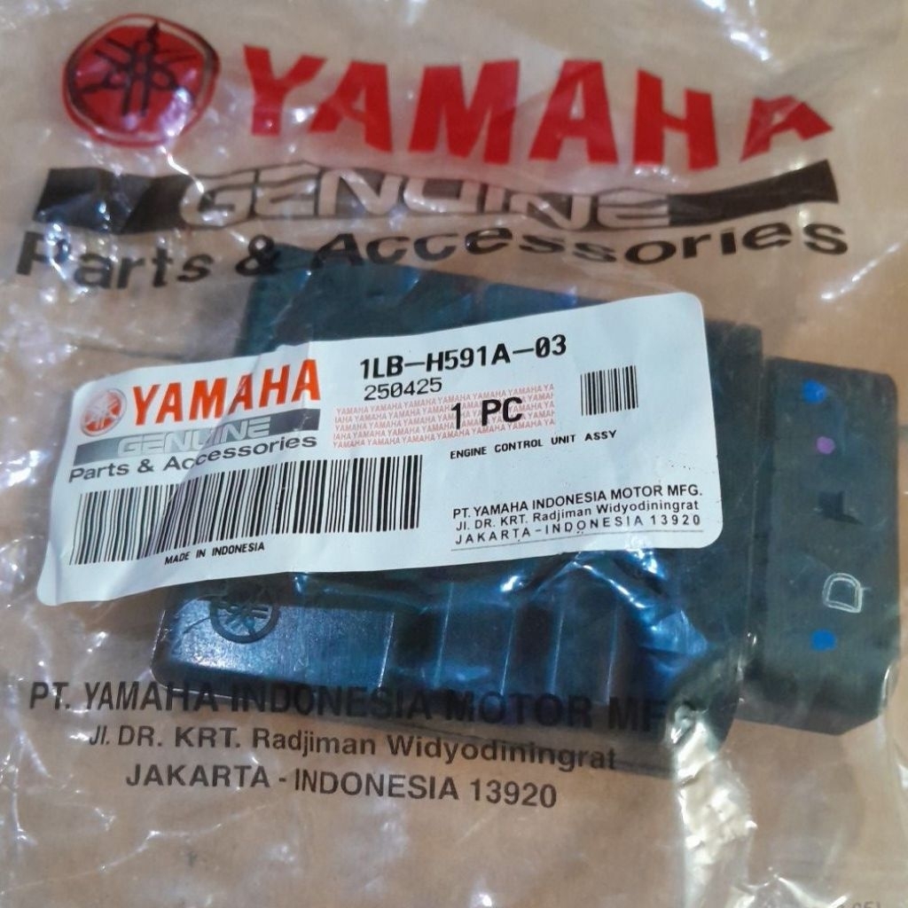 Jual ECU ENGINE CONTROL UNIT YAMAHA XEON RC KODE PART 1LB-H591A-03 ...