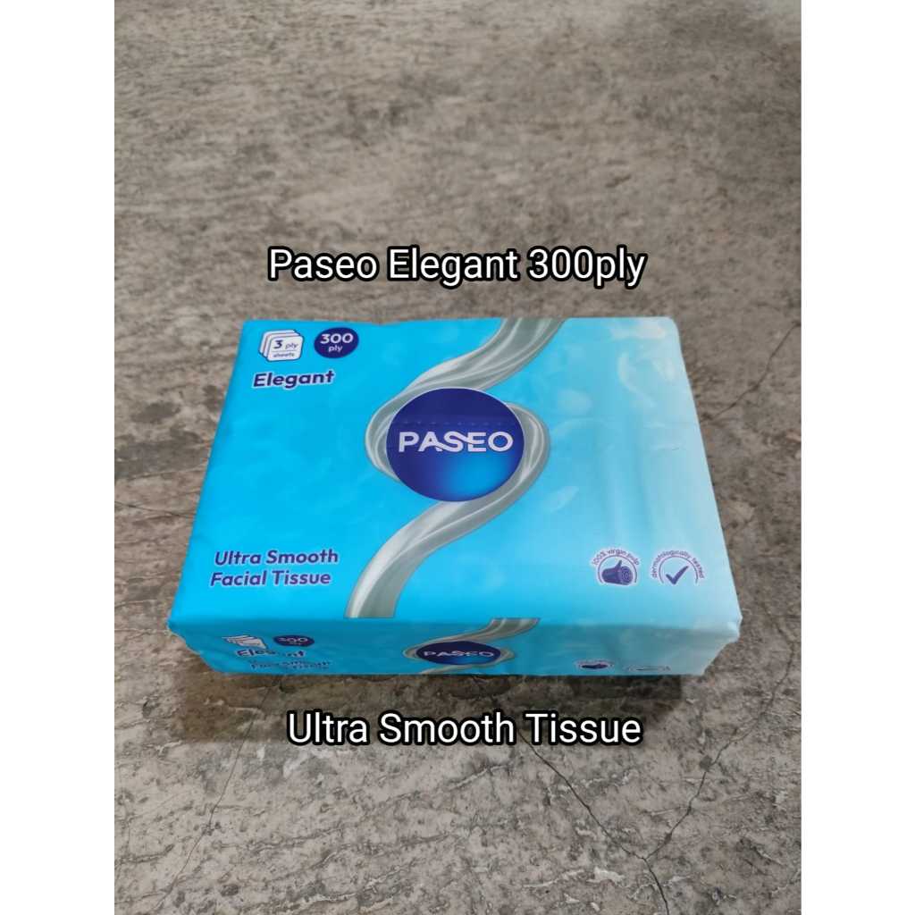 Jual tisu tissue tisyu PASEO ELEGANT 300SHEETS 3PLY | Shopee Indonesia