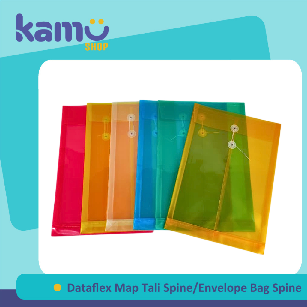 Jual Dataflex Map Tali Spine / Envelope Bag Spine (Isi 1 pcs) | Shopee ...