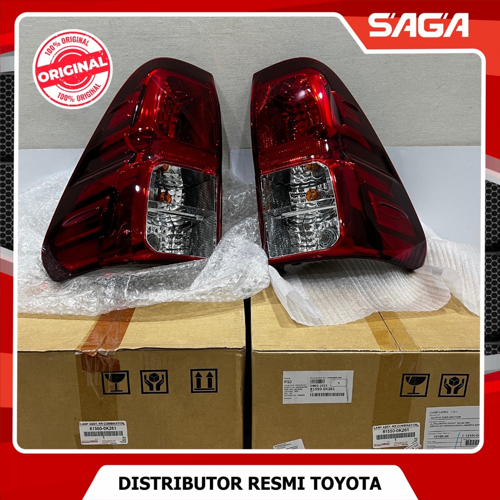 Jual SAGA | Lampu Stop Lamp Belakang Kanan/Kiri Toyota Hilux New ...