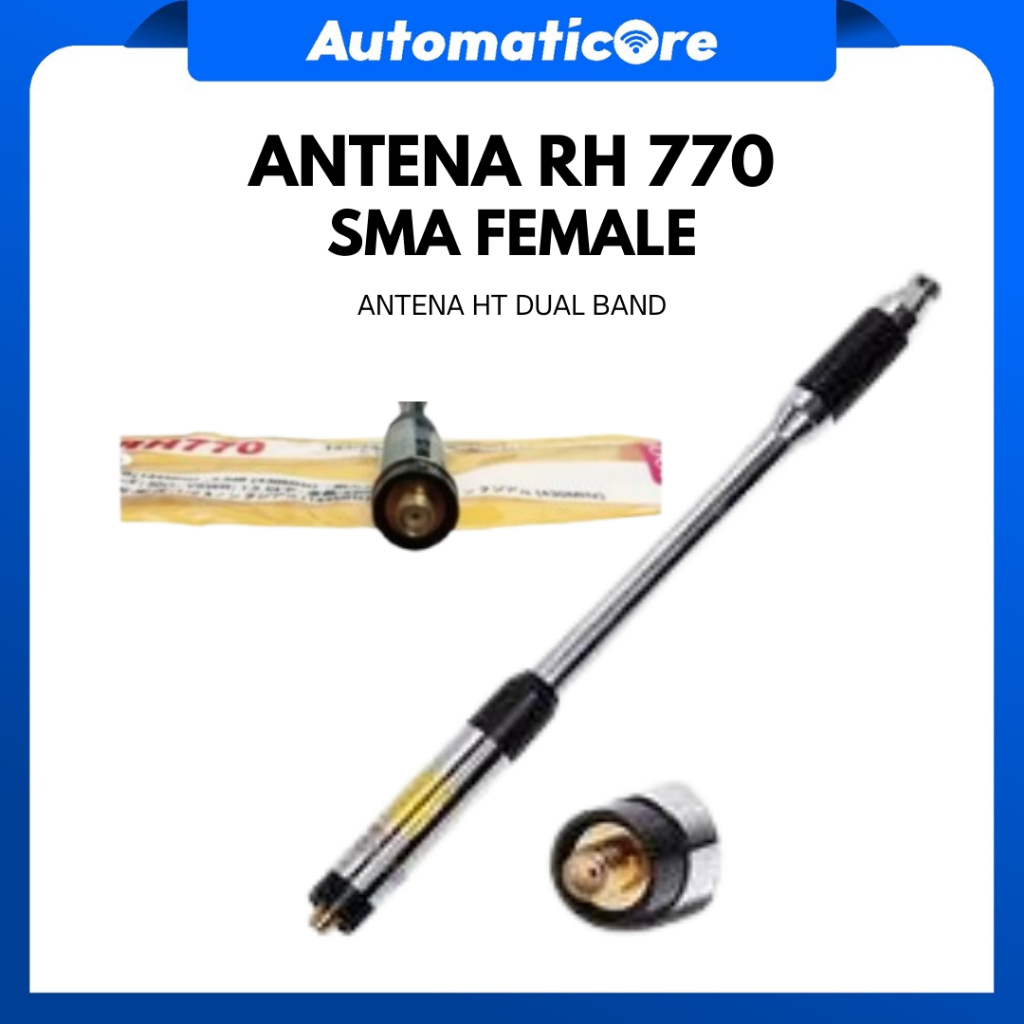 Jual Antena ARH 770 DualBand Sma Female Antena Tarik Vhf Uhf | Shopee Indonesia