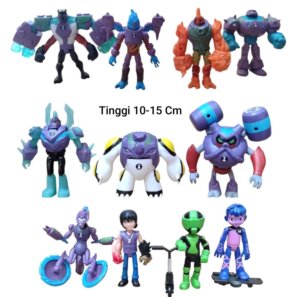 Jual Mainan Action Figure Ben 10 Ben Bentennyson Alien | Shopee Indonesia
