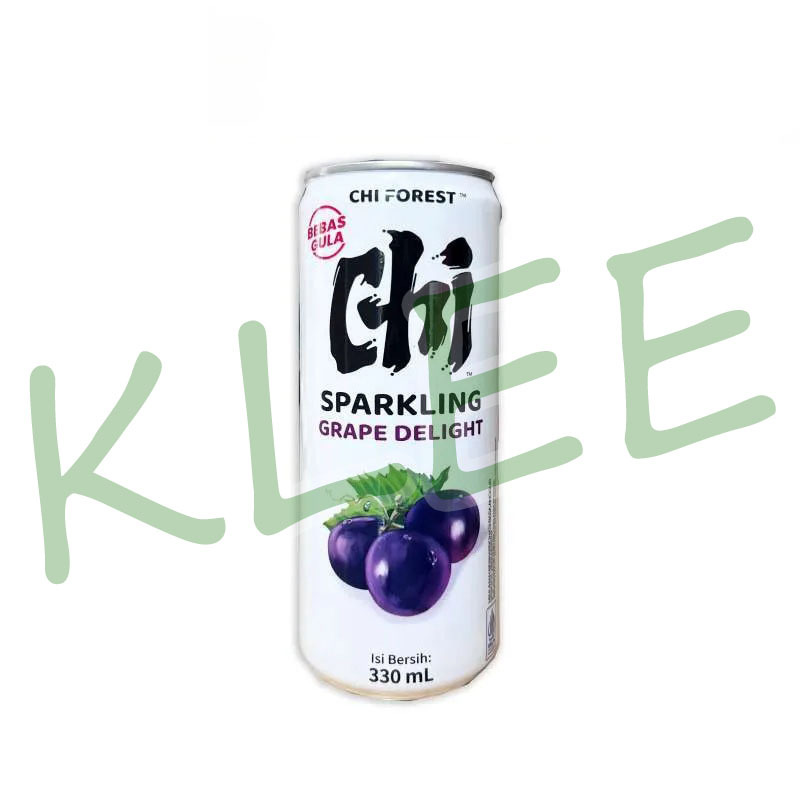 Jual CHI Forest Sparkling Water Bebas Gula Grape Delight 330ml | Shopee ...