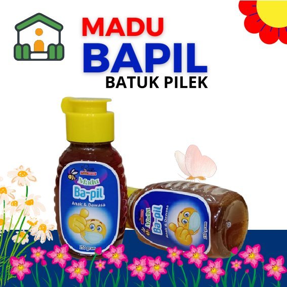 Jual Madu Bapil Herbal Redakan Batuk & Pilek Secara Alami 150gr ...