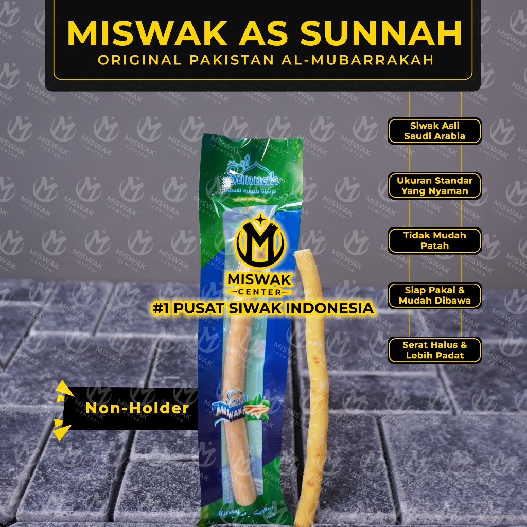 Jual [MISWAK SUNNAH - TANPA HOLDER] - SIWAK SUNNAH ROSUL - ORIGINAL ...