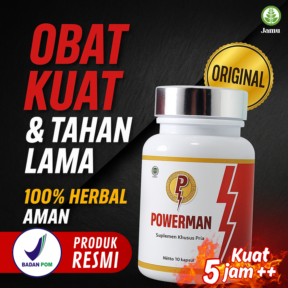 Jual POWERMAN OBAT KUAT PRIA TAHAN LAMA PENAMBAH STAMINA PRIA Paling ...