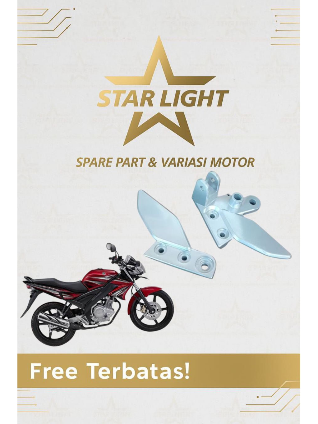 Jual PLAT DUDUKAN STEP FOOSTEP DEPAN VIXION LAMA OLD SEPASANG | Shopee ...