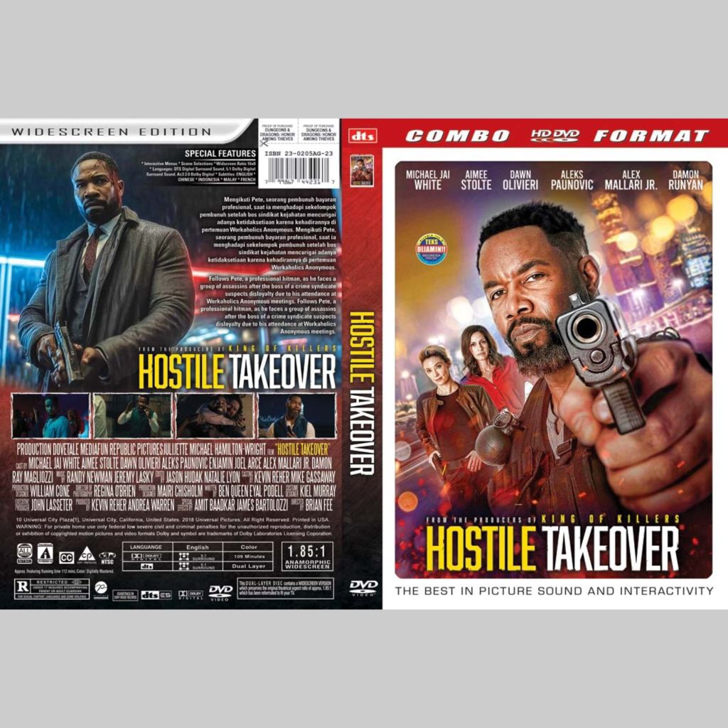Jual Kaset Film HOSTILE TAKEOVER (2025) | Shopee Indonesia