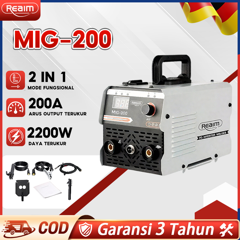 Jual REAIM Mesin Las Inverter Mesin las Mesin trafo las /welding MIG 120A 600 watt Mesin Las ...