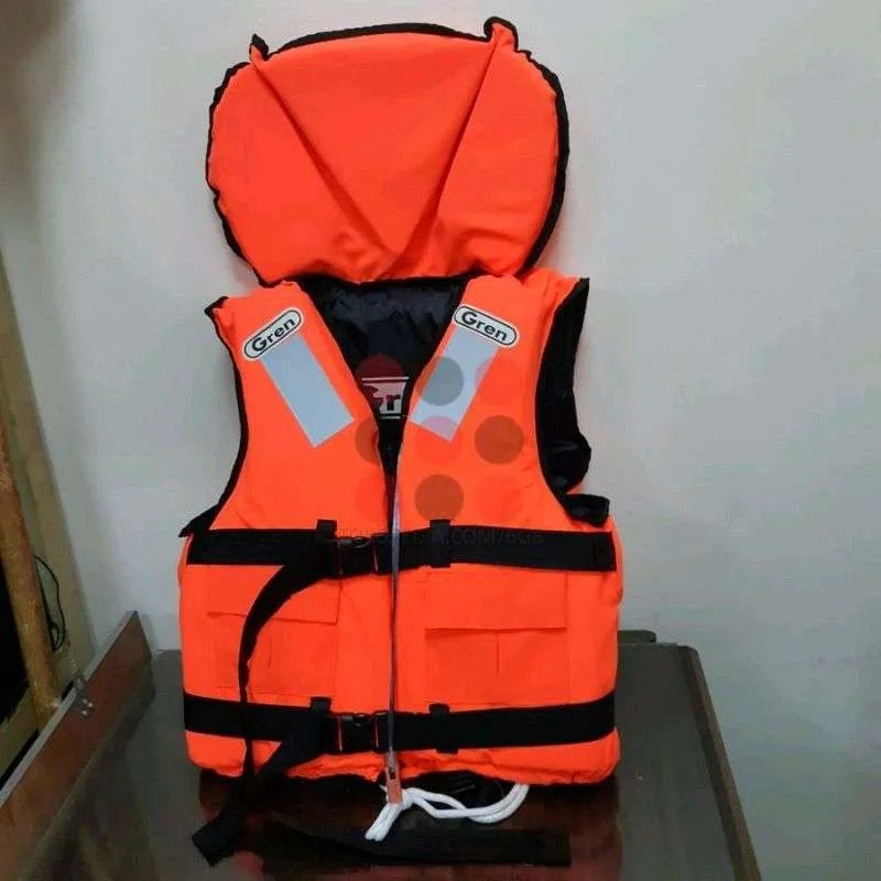 Jual Pelampung Life Jacket Green - Rompi Selam Warna Orange dan Hitam ...