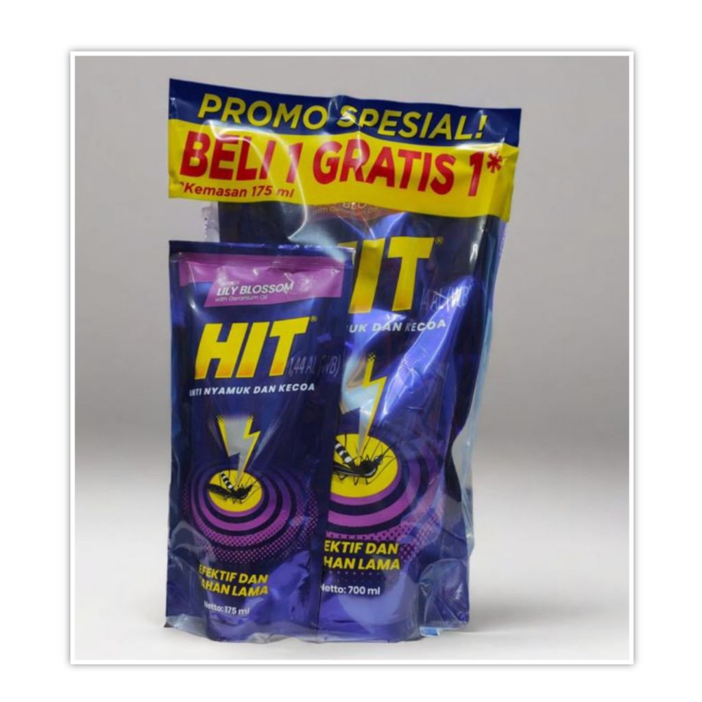 Jual Hit Cair Refill Isi Ulang 700 ml + 175 ml | Shopee Indonesia