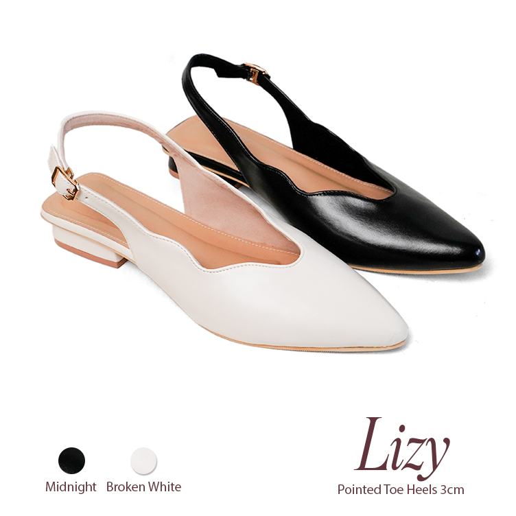 Jual Isabel Adelia LIZY Heels Slip On Wanita Elegan Sepatu Formal Hak ...