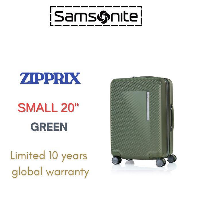 Jual Koper Luggage Samsonite Zipprix 20 inch Cabin Small Black | Shopee ...