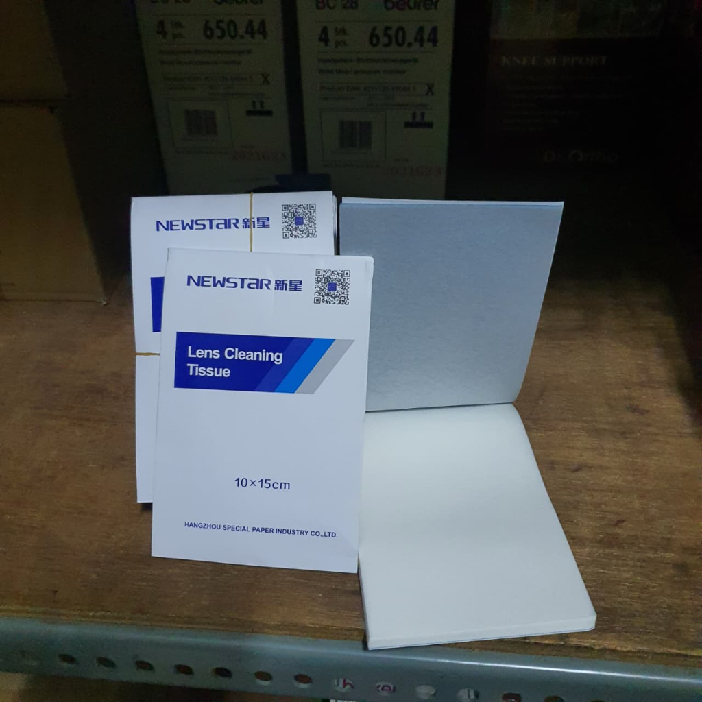 Jual Tissue lensa / Tisu lensa Newstar / Optical Lens Cleaning Tissue ...