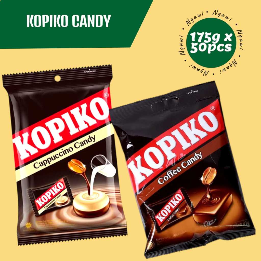 Jual PERMEN KOPIKO ISI 50 PCS/ PACK | Shopee Indonesia