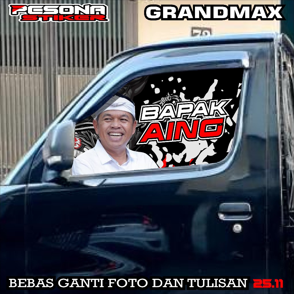 Jual stiker one way kaca samping mobil grandmax pick up,stiker kata ...