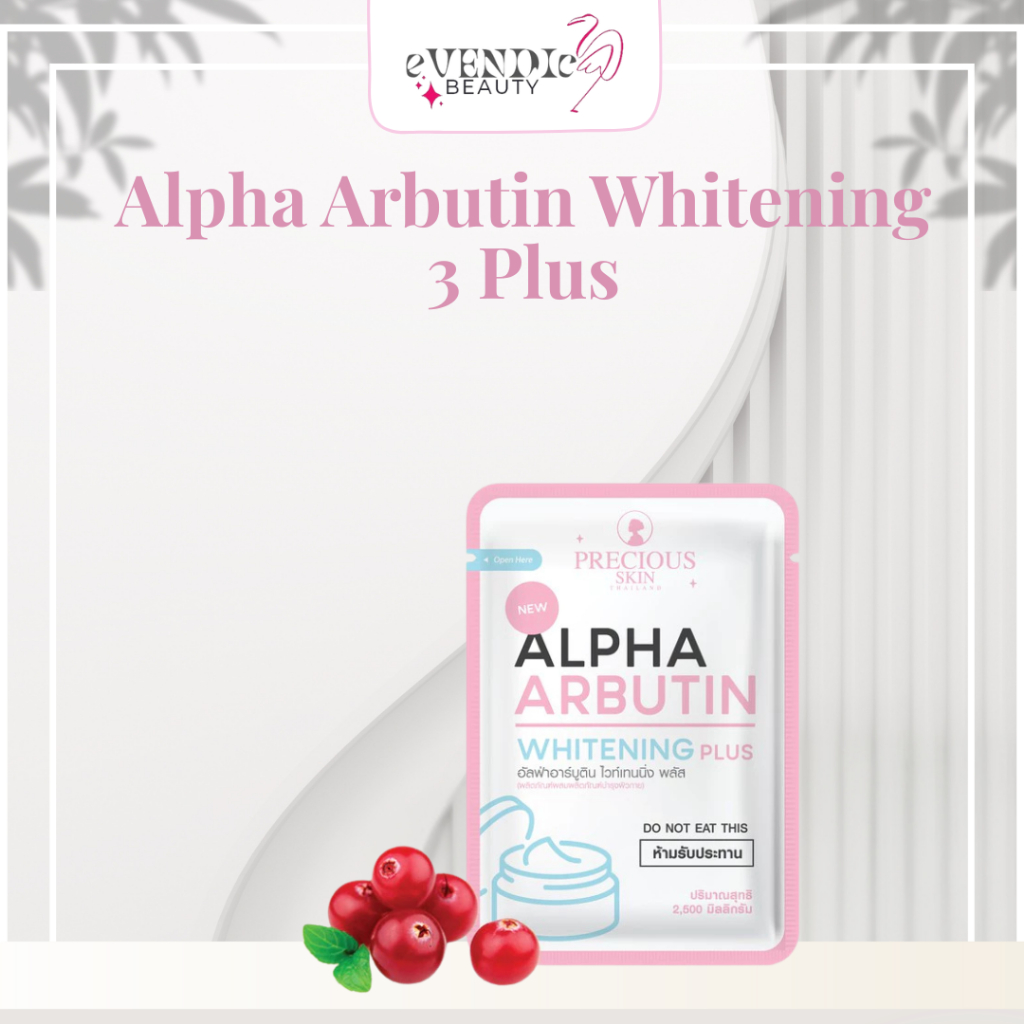 Jual READY Precious Skin Thailand Alpha Arbutin Whitening 3 Plus ...