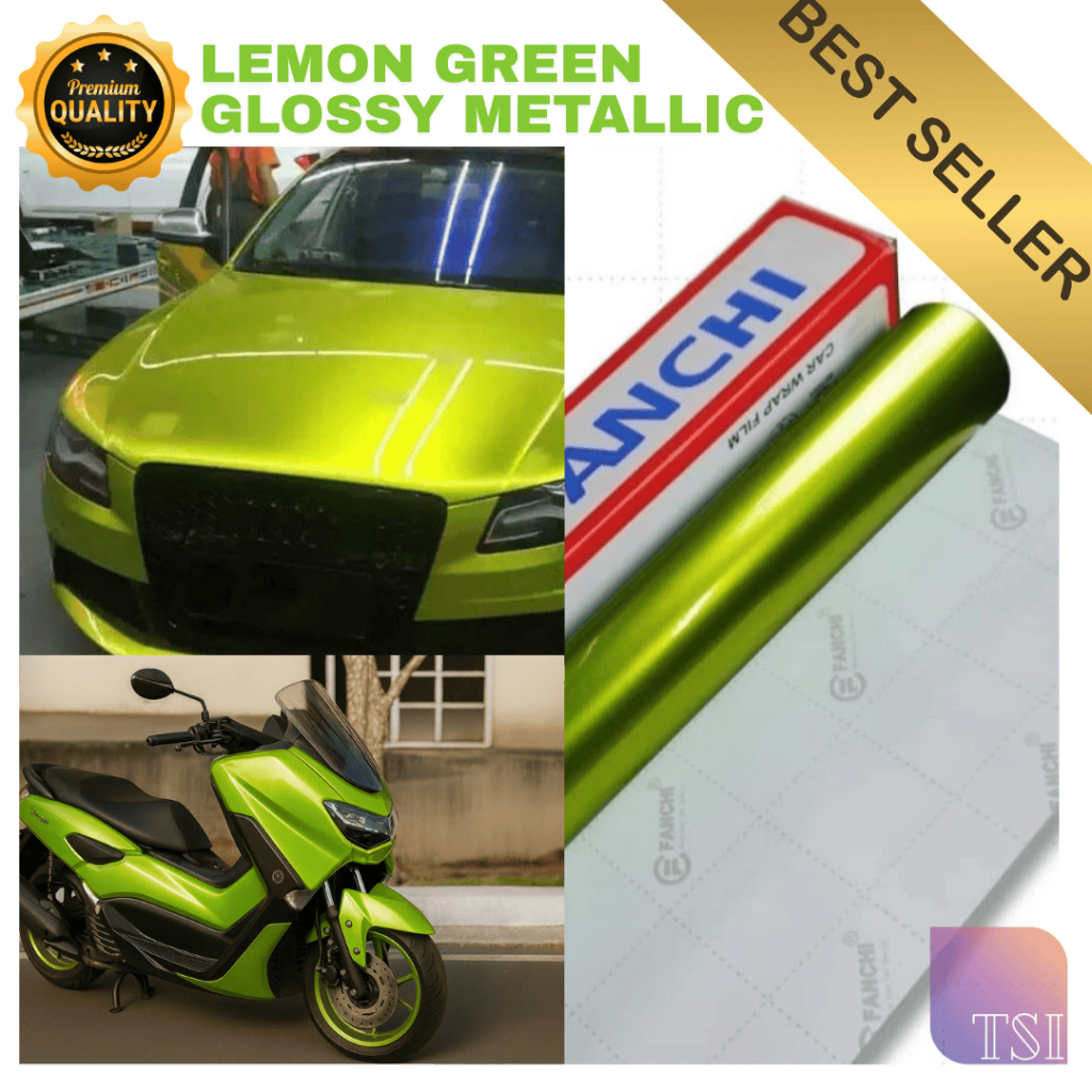 Jual Stiker Skotlet Candy Metalik Gloss / Sticker Glossy Metallic FC ...