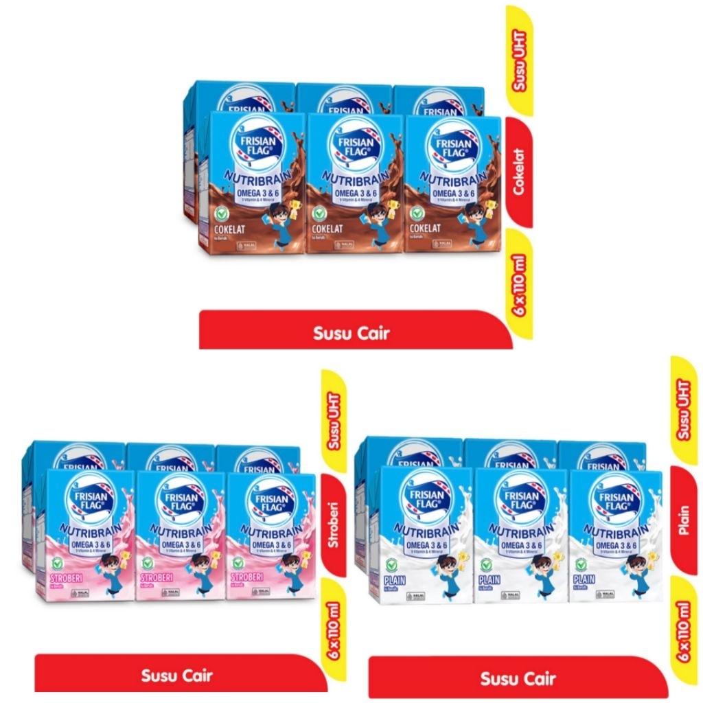 Jual Susu UHT Frisian Flag 110ml isi 6pcs | Shopee Indonesia